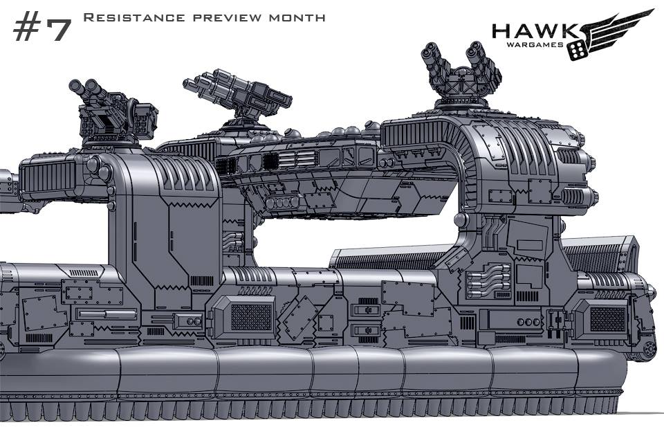 Resistance: Leviathan Heavy Hovercraft-DZC-25001