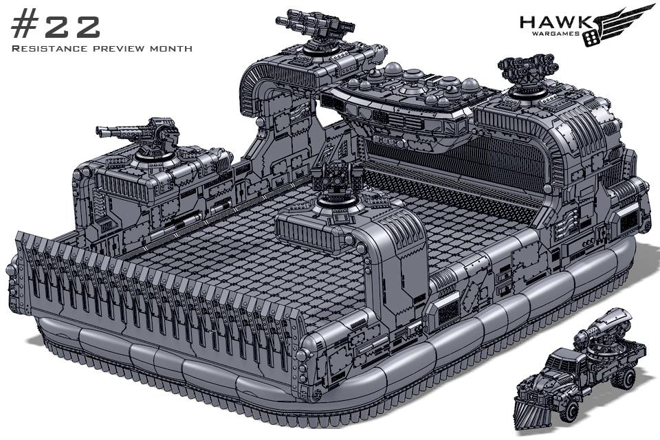 Resistance: Leviathan Heavy Hovercraft-DZC-25001